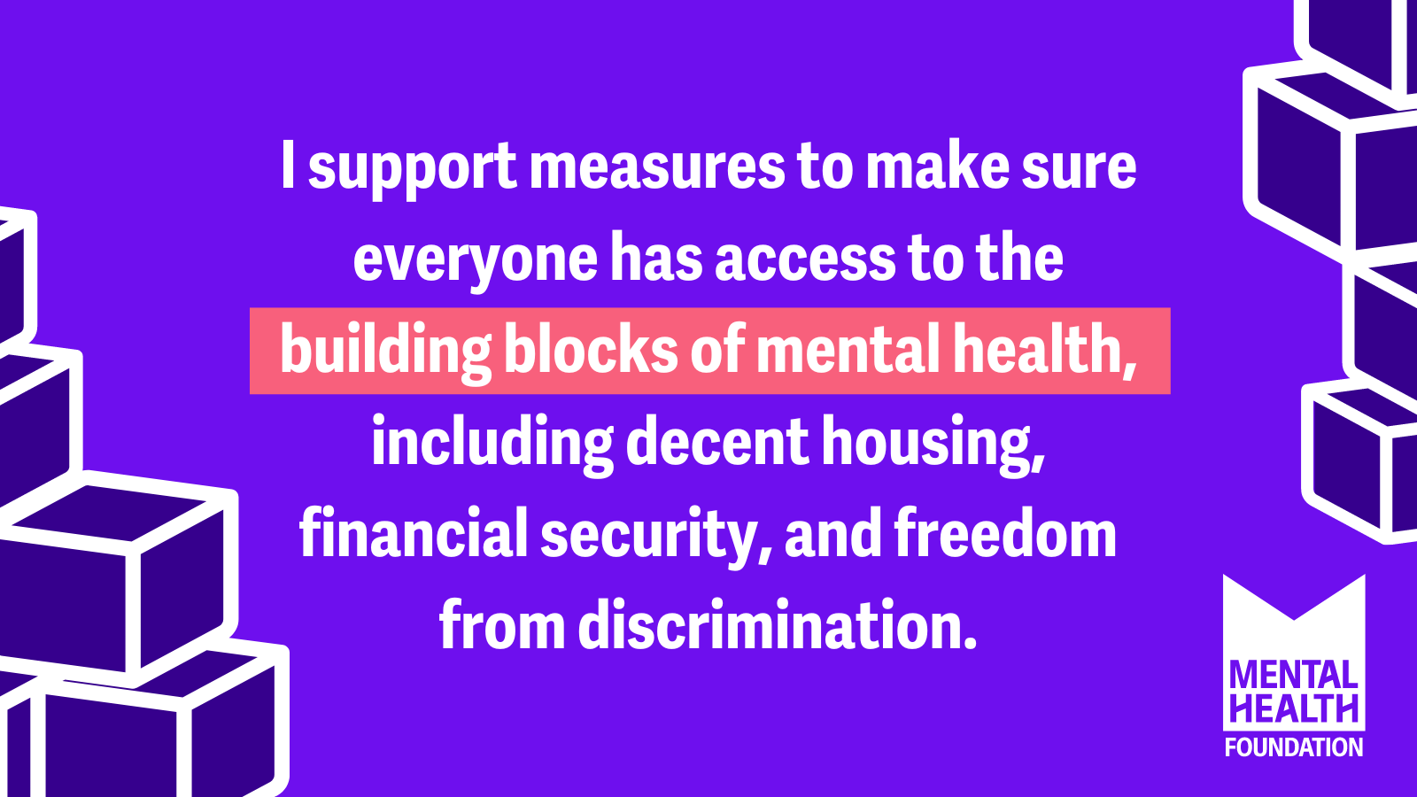 General election 2024: Our policy calls | Mental Health Foundation