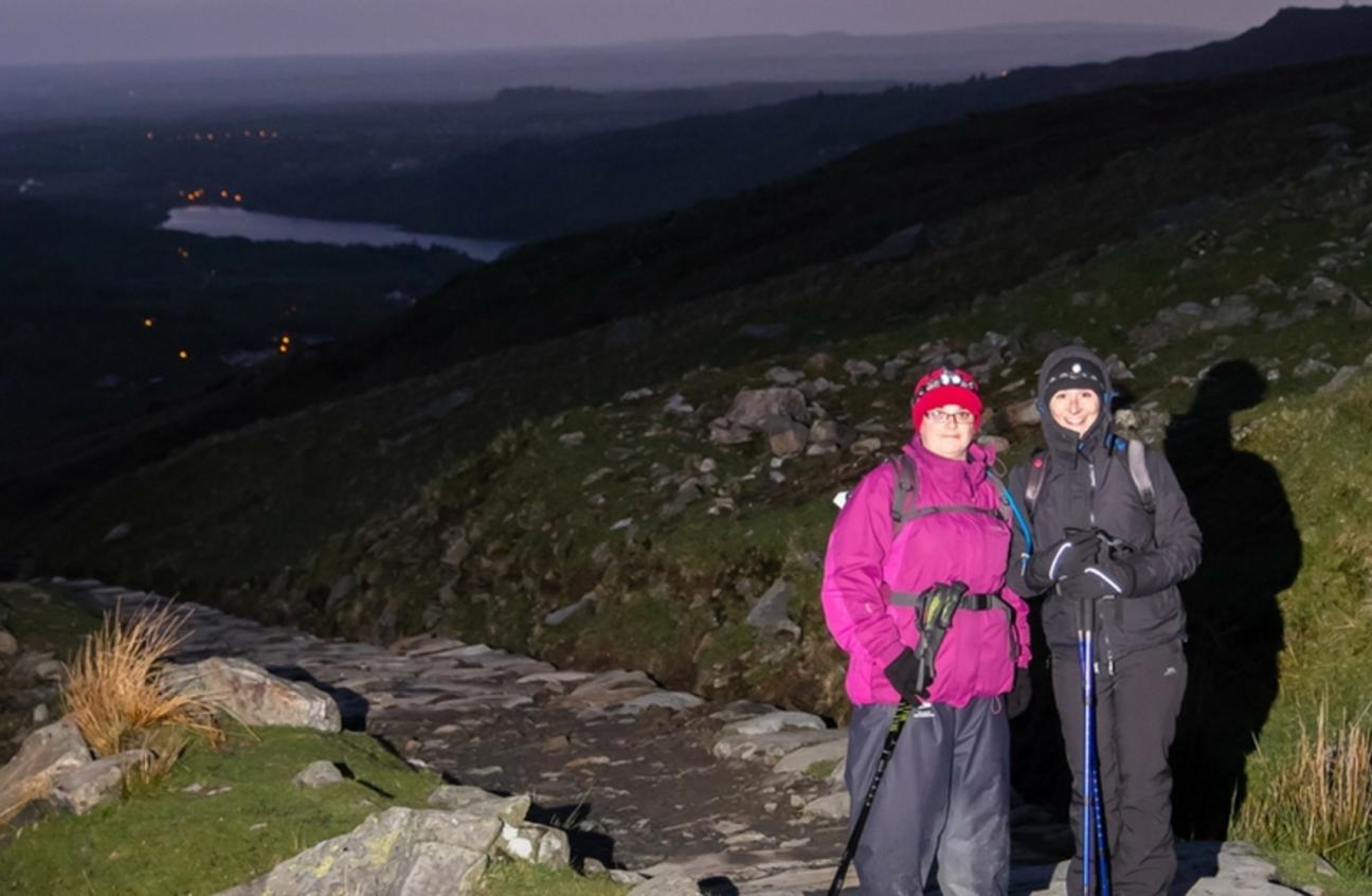 Snowdon by Night trek | Mental Health Foundation