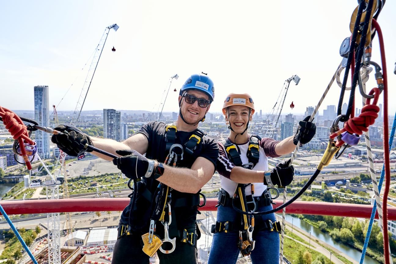 Sign up to the London Olympic Park Abseil | Mental Health Foundation