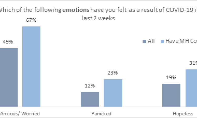 Coronavirus: The divergence of mental health experiences during the ...