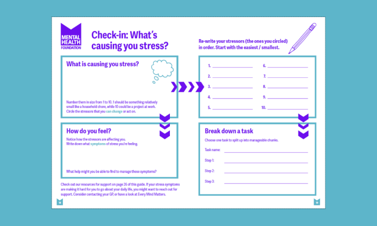 How to manage and reduce stress | Mental Health Foundation